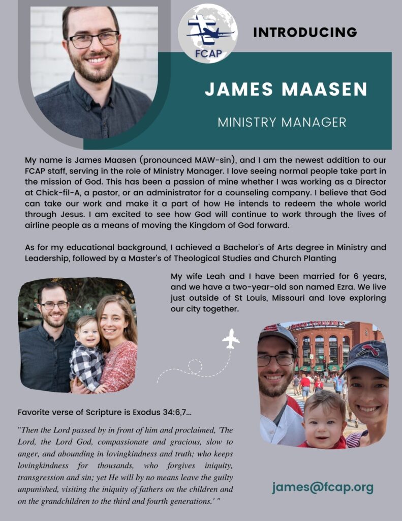 Introducing FCAP’s New Ministry Manager - Fellowship of Christian ...